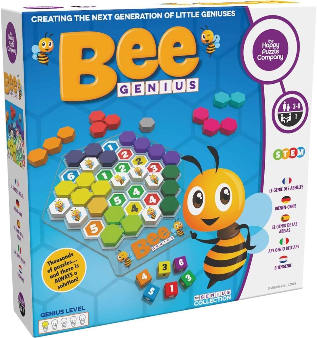 Amazon.com: MUKIKIM HPCBGS Bee Genius Toy : Toys & Games
