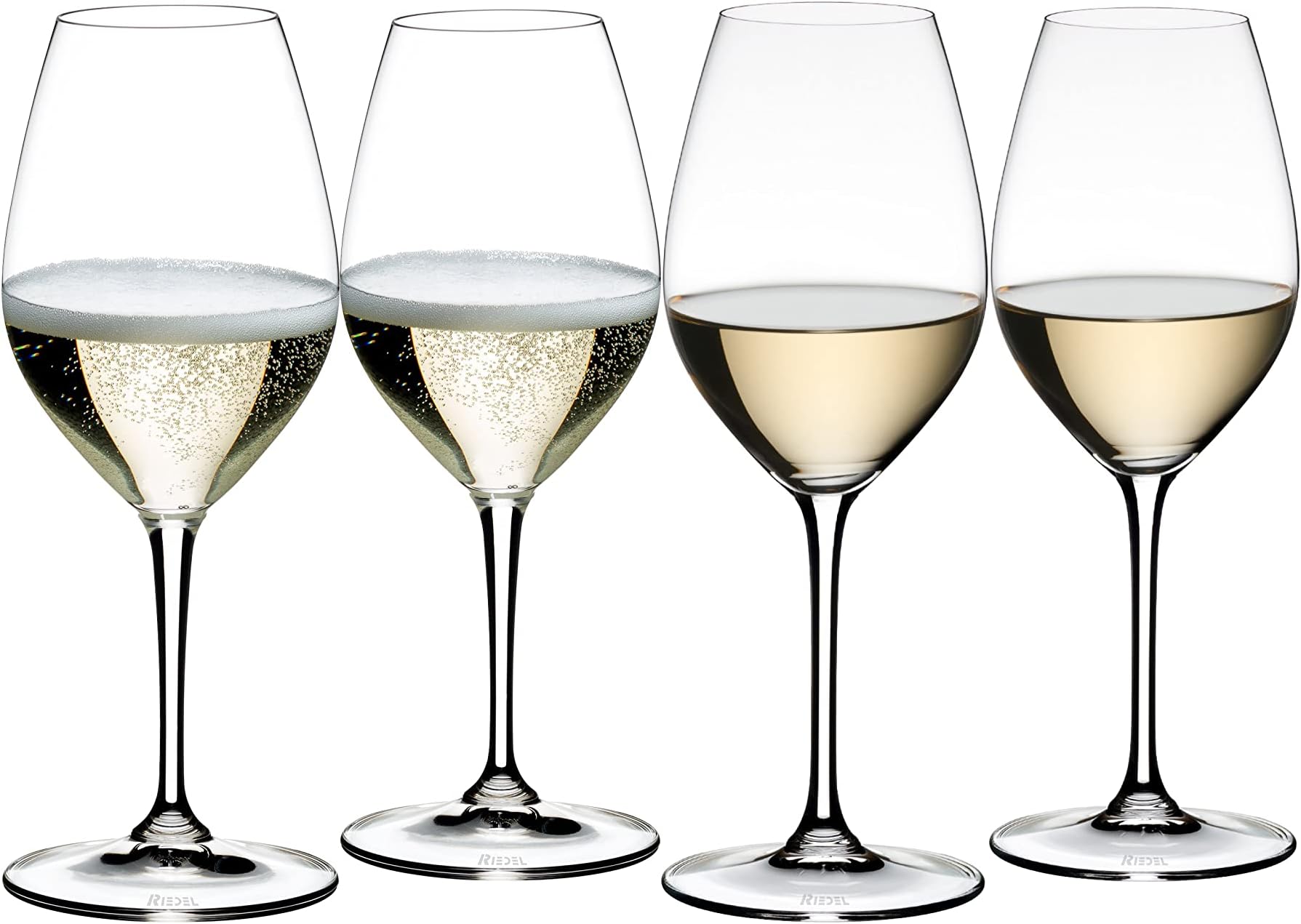 Amazon.com | Riedel Wine Friendly 003 Pack of Four White Wine/Champagne ...