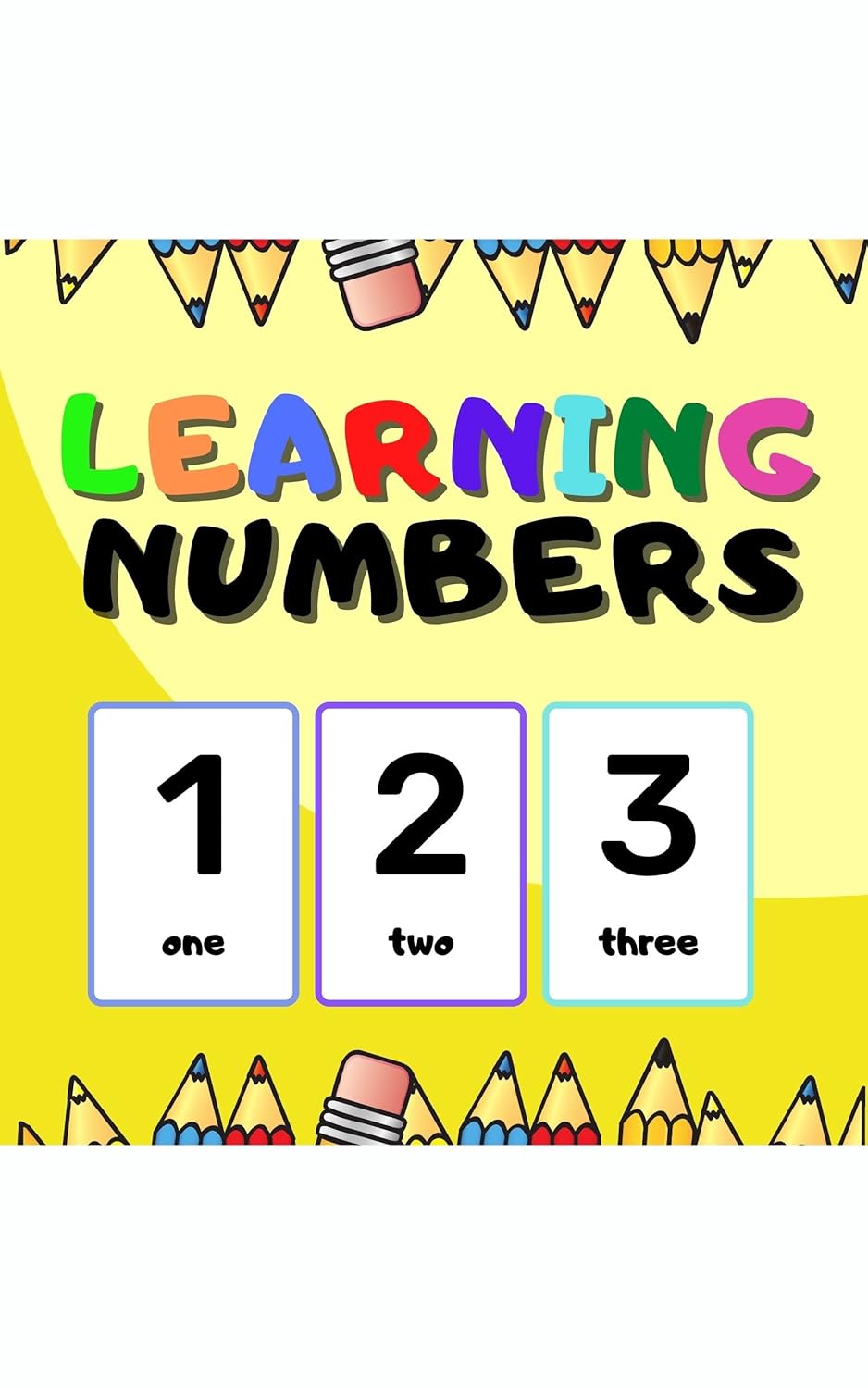 Learning Numbers: Book for Toddlers 1-3 ,2-4, Babies, Kids, 1-20 ...