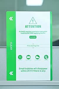 Amazon.com: 50pieces/ bag 4 Layer 120mm X 180mm TPU HD Matte Privacy ...