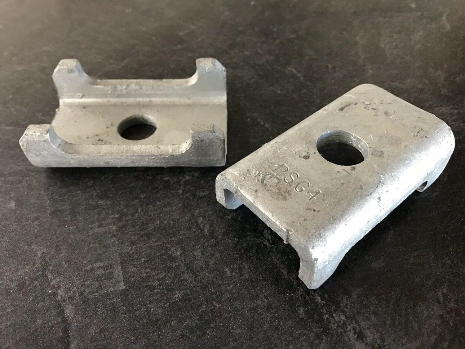 Amazon.com: (2) Trailer axle Spring Perch/seat for 2" 1500-2K # Square ...