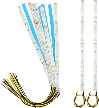 YIXISI 10 PCS 200mm Prewired Strip LED Light, 12V - 18V, 2335 SMD LED ...