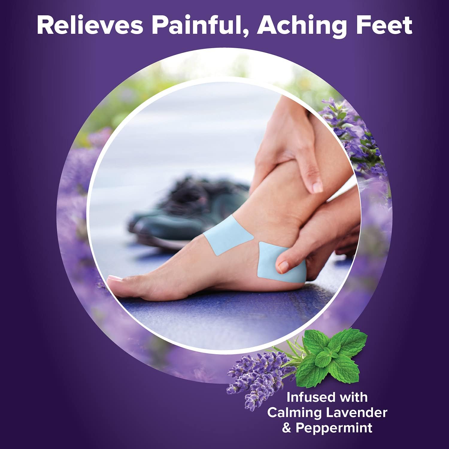 Buy PainBloc24 Flexi-Stretch Adhesive Foot Pain Patch — Foot Patches ...