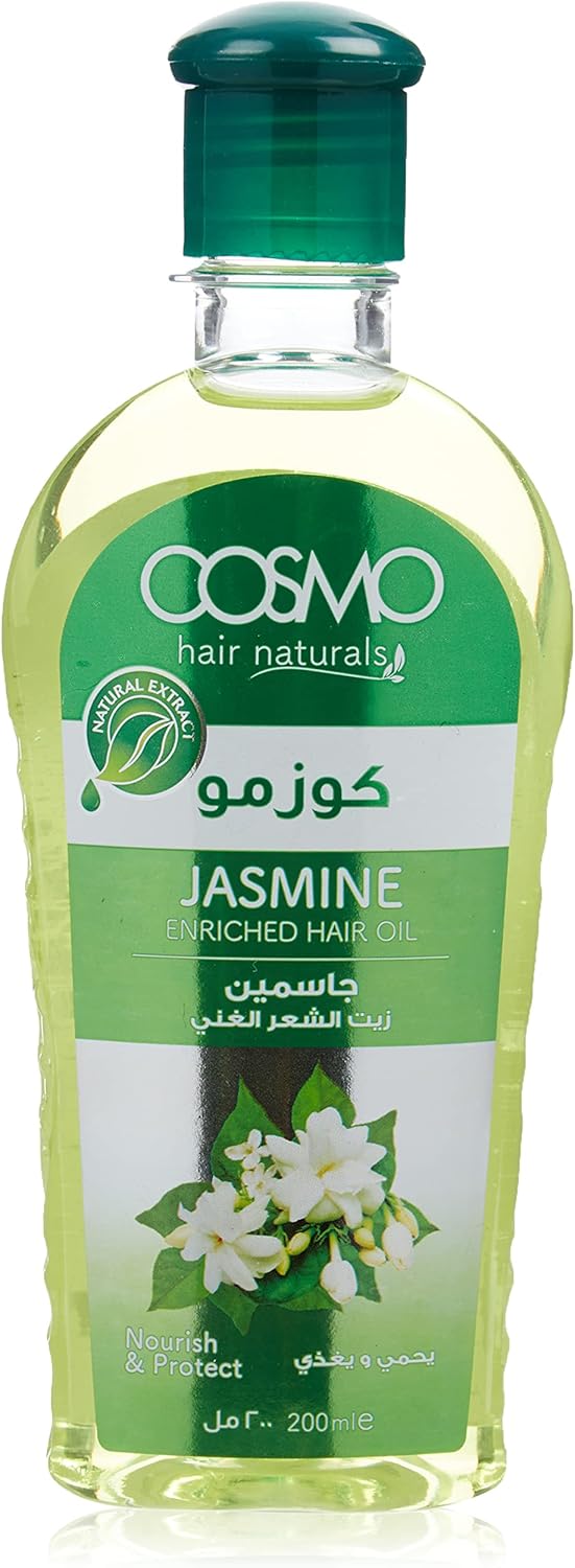 COSMO Jasmine Enriched Hair Oil, 200ml : Amazon.co.uk: Beauty