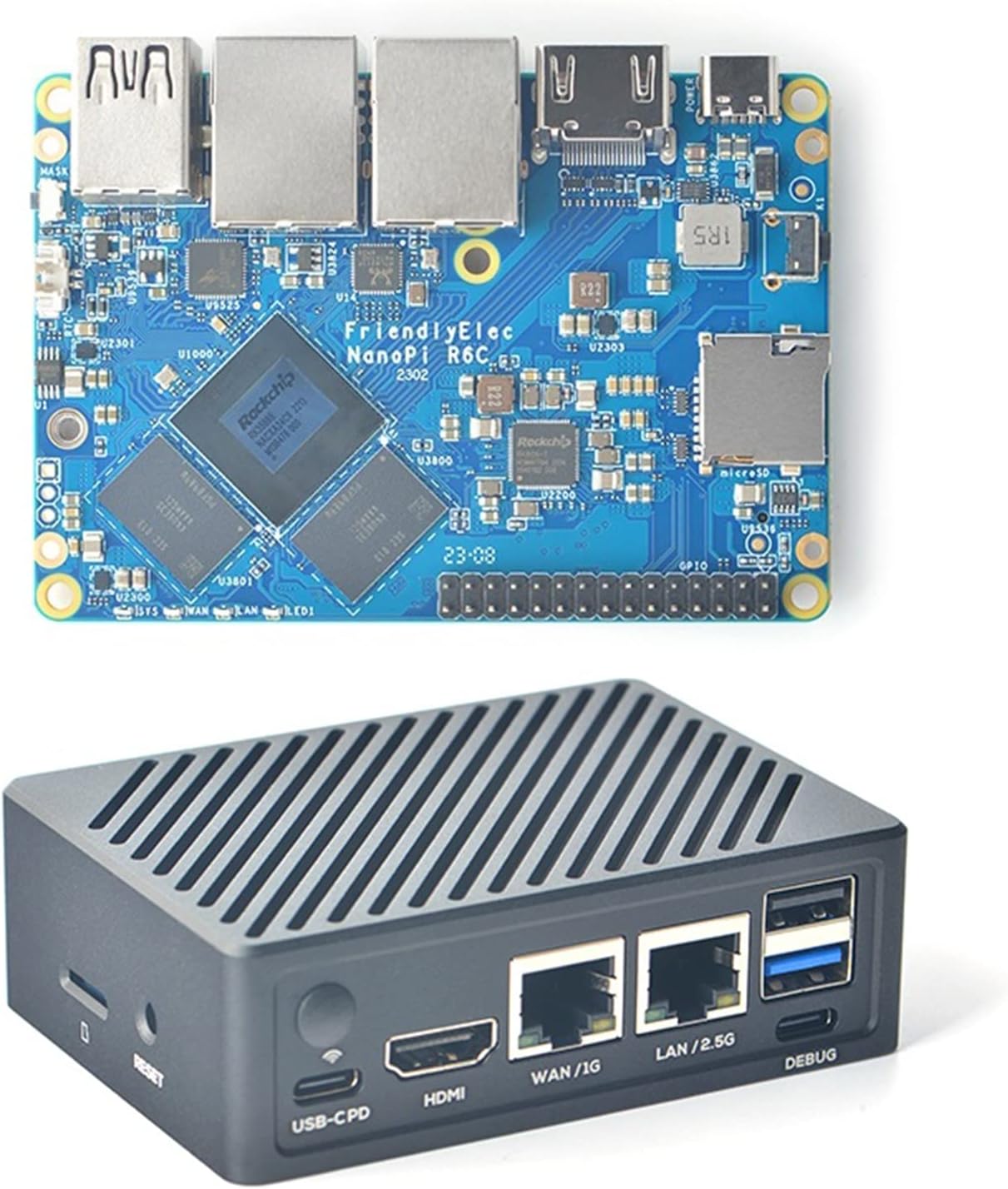 Banana Pi BPI-R4 WiFi 7 Wireless Dual-Band WiFi Router Board OpenWRT ...