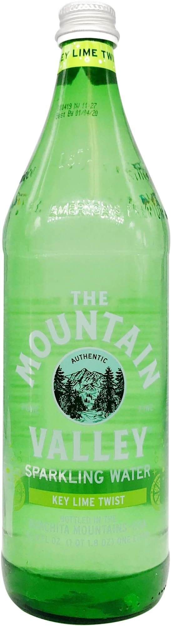 Amazon.com: Mountain Valley Spring Sparkling Water Lime, 1 Ounce ...