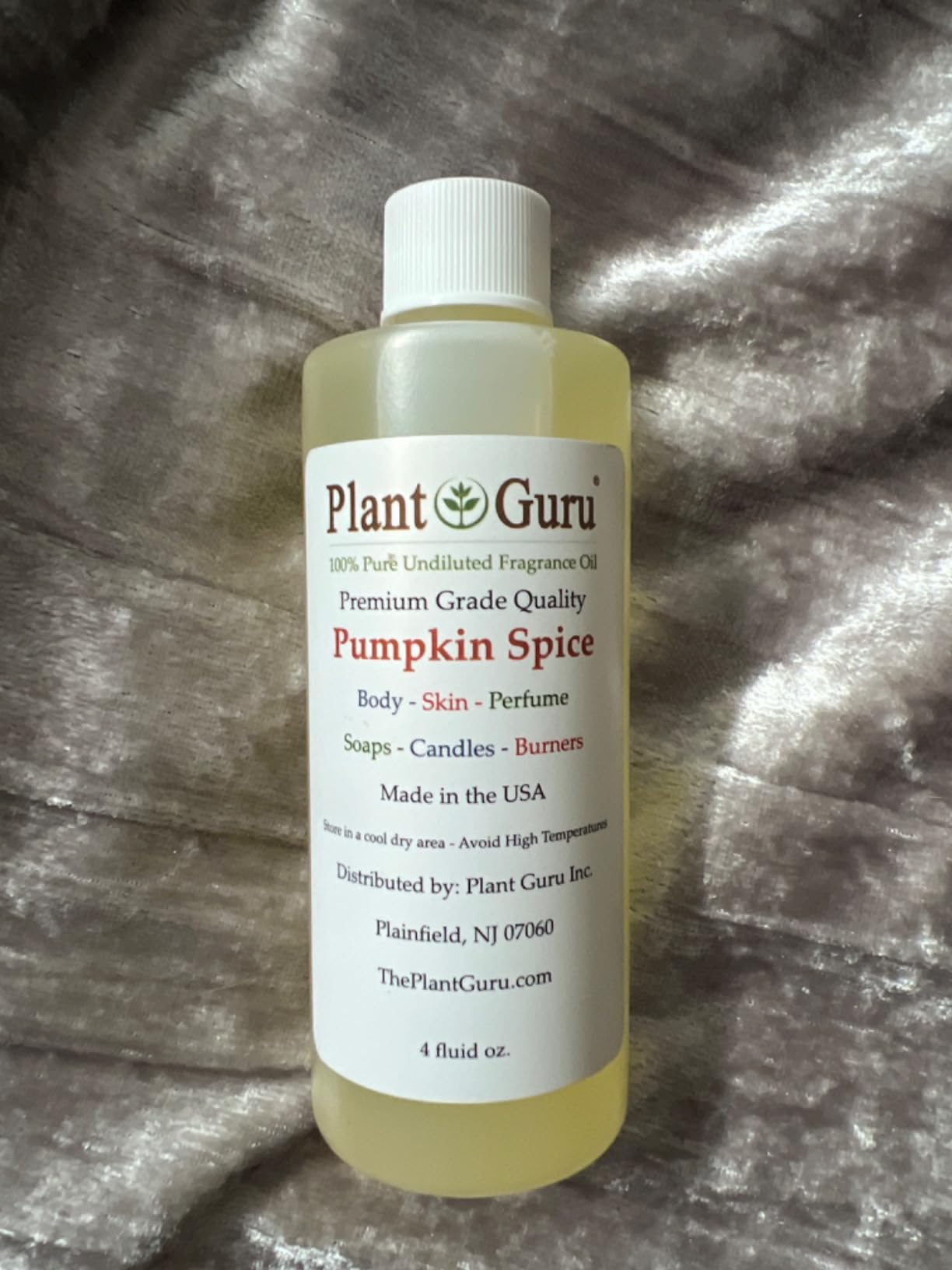 Amazon.com: Pumpkin Spice Fragrance Oil, 4 fl. oz., Scented Oil for DIY ...