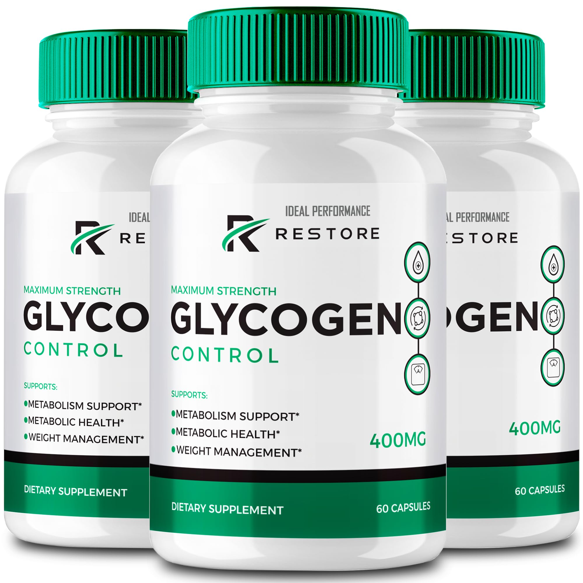 Amazon.com: Restore Glycogen Control Capsules, RestoreGlycogen All ...
