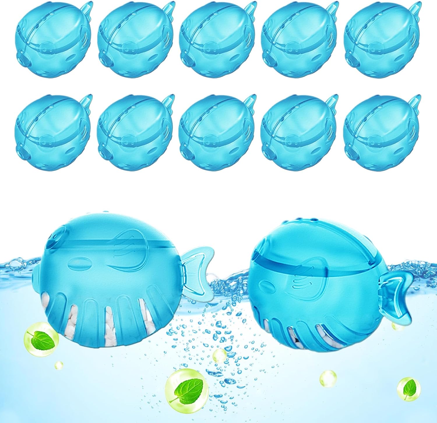 Amazon.com: 12PCS Humidifier Cleaner Fish, Humidifier Tank Cleaner Fish ...