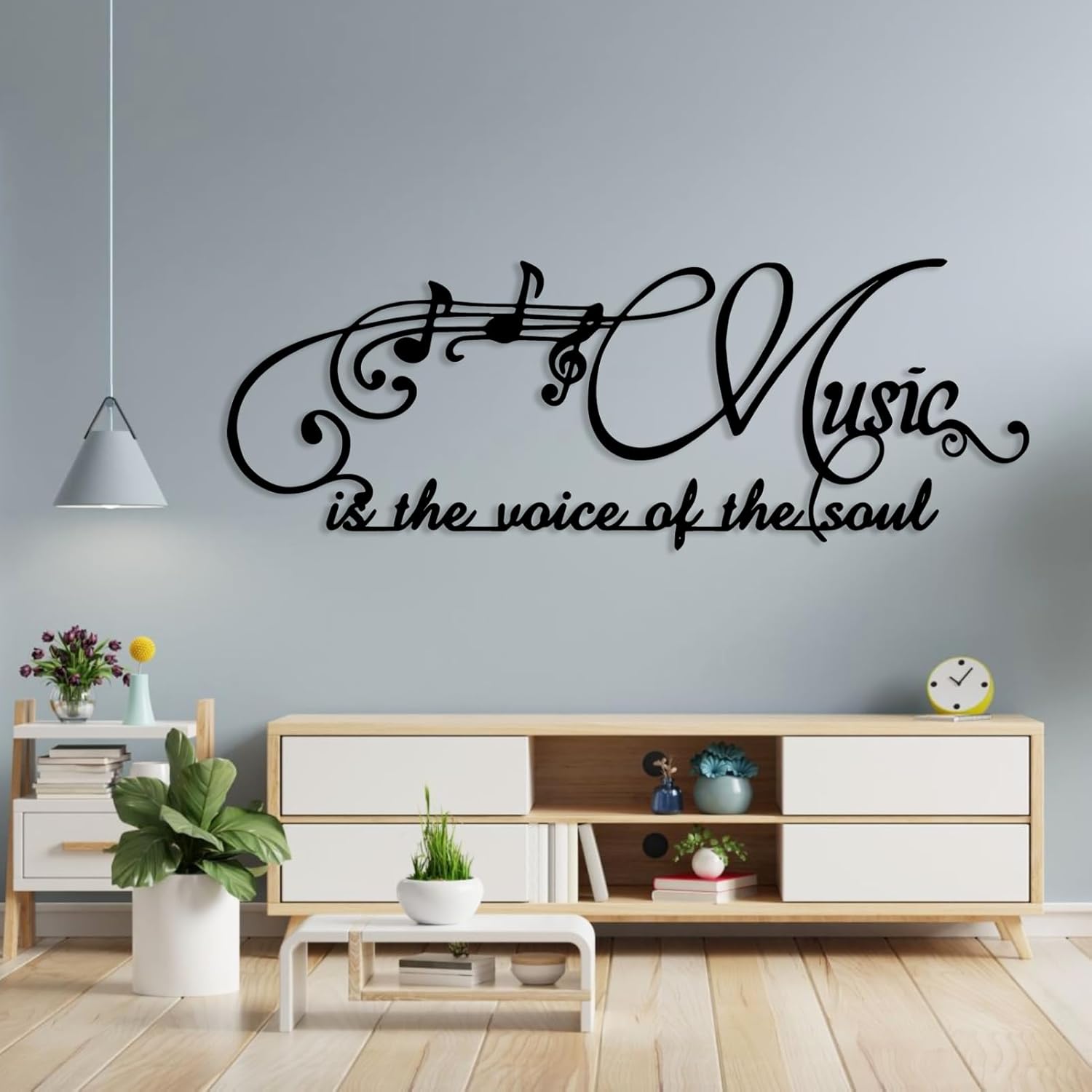 Amazon.com: OSTCAL Musical Wall Art Metal, Musical Wall Decor, Music ...
