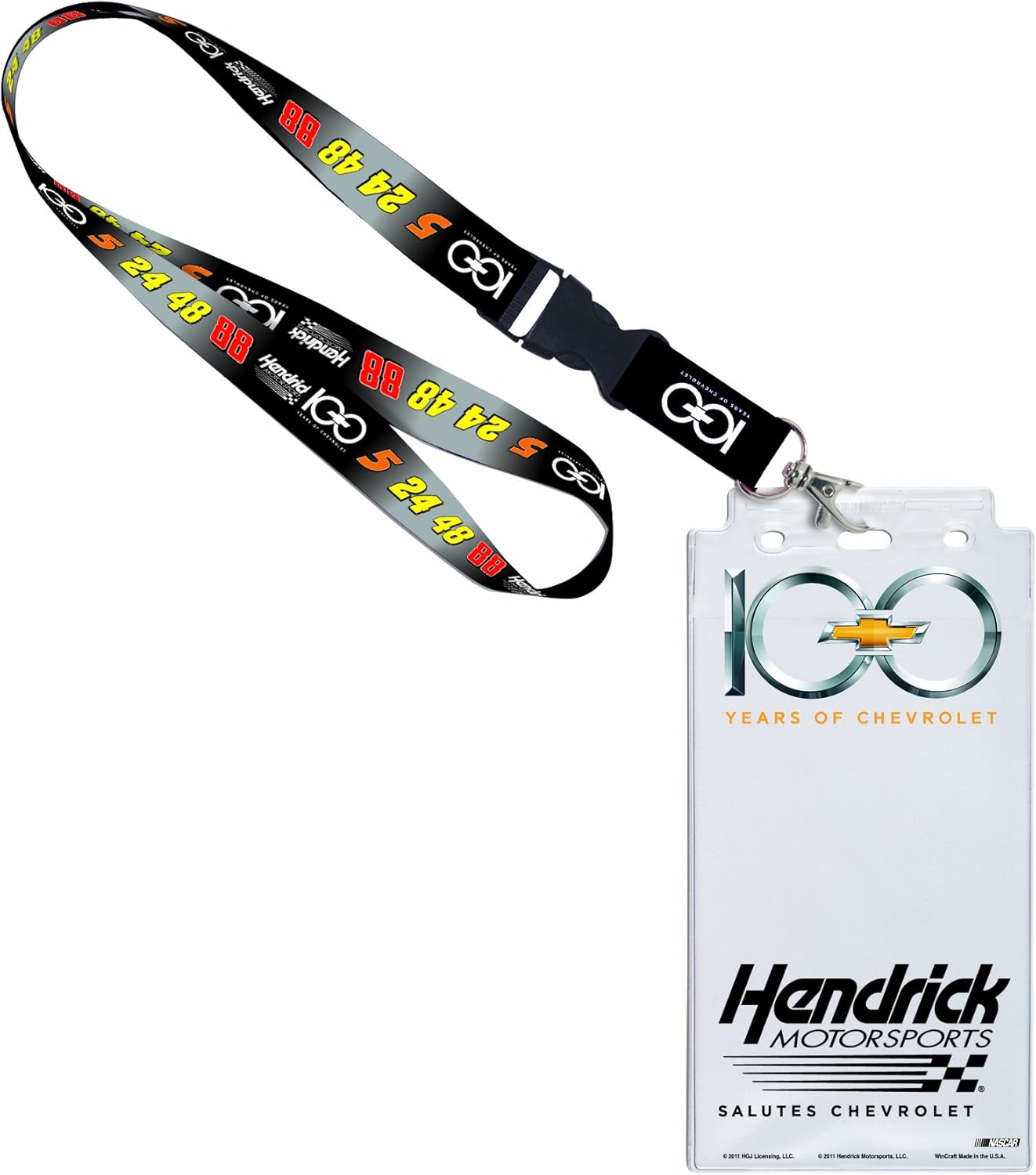 Amazon.com : NASCAR Hendricks 100 Years Credential Holder : Notepad ...
