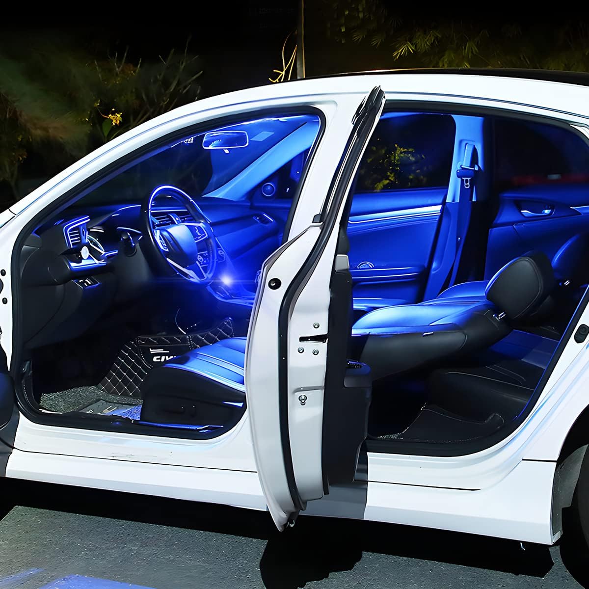 Buy USB Car Roof Night Light, Romantic LED Atmosphere Star Lights, 3 ...