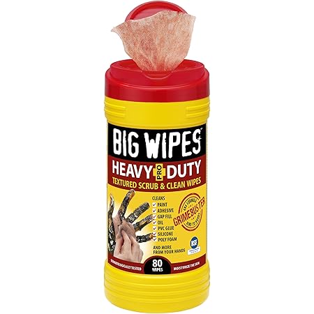 Amazon.com: Grip Clean | Heavy Duty Hand Wipes & Cleaning Wipes for ...