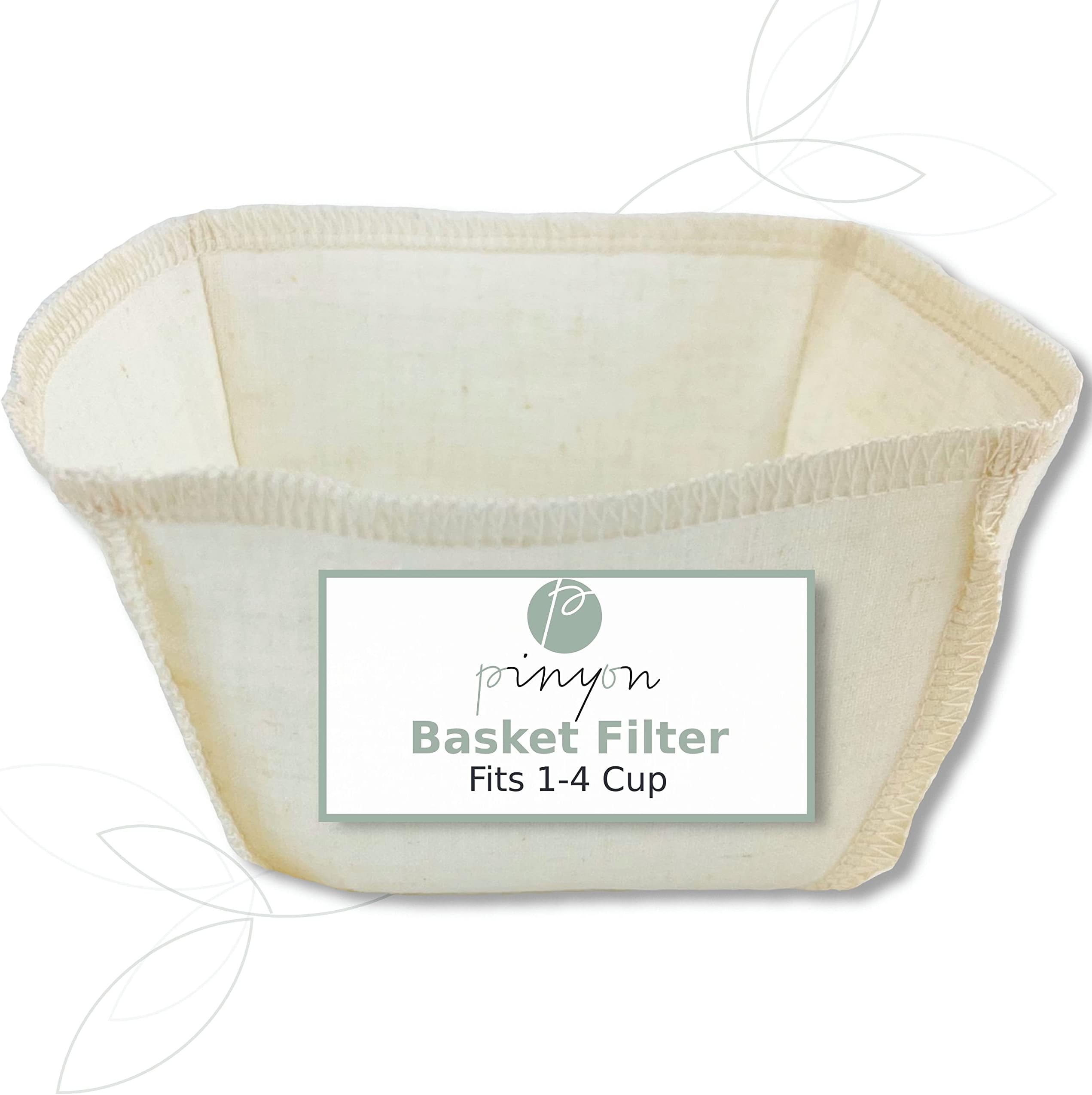 Amazon.com: Cloth Reusable Basket Coffee Filter (Size #2) - Made in ...