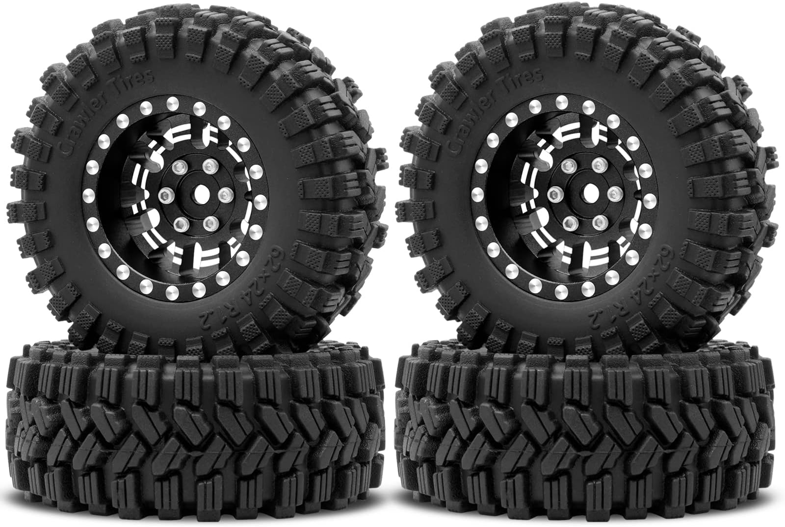 Amazon.com: OGRC 1.0 Wheels Deep Dish Rims Negative Offset 7mm Wheels ...