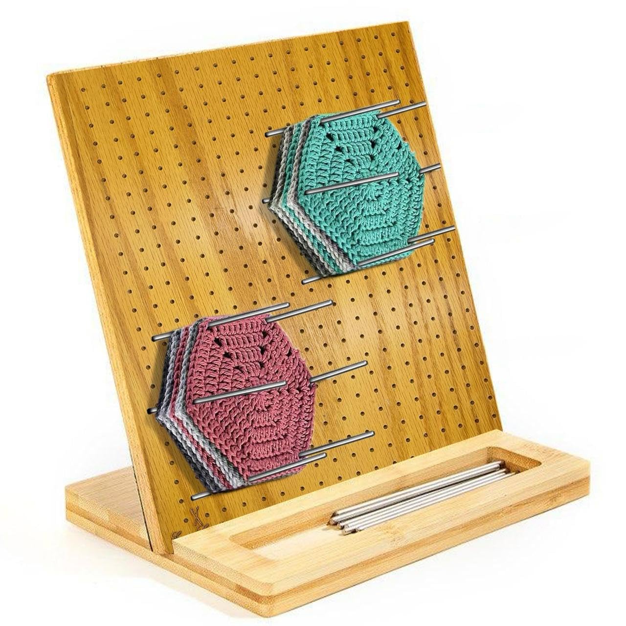 Amazon.com: Easy Crochet - Blocking Board for Crochet and Knitting ...