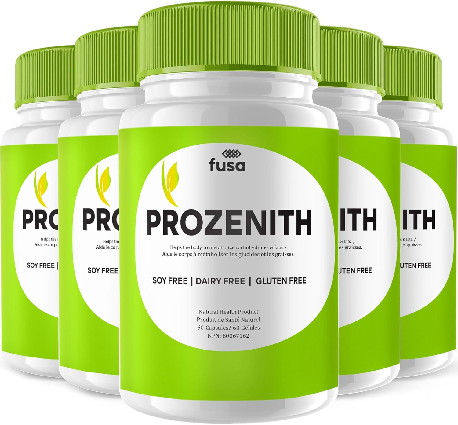 (5 Pack) Prozenith Advanced Formula Capsules – Natural Wellness Support ...