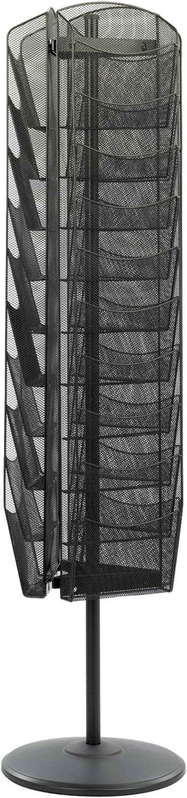 Amazon.com: tongmo Magazine Rack: Floor-Standing 4-Layer with Wheels ...