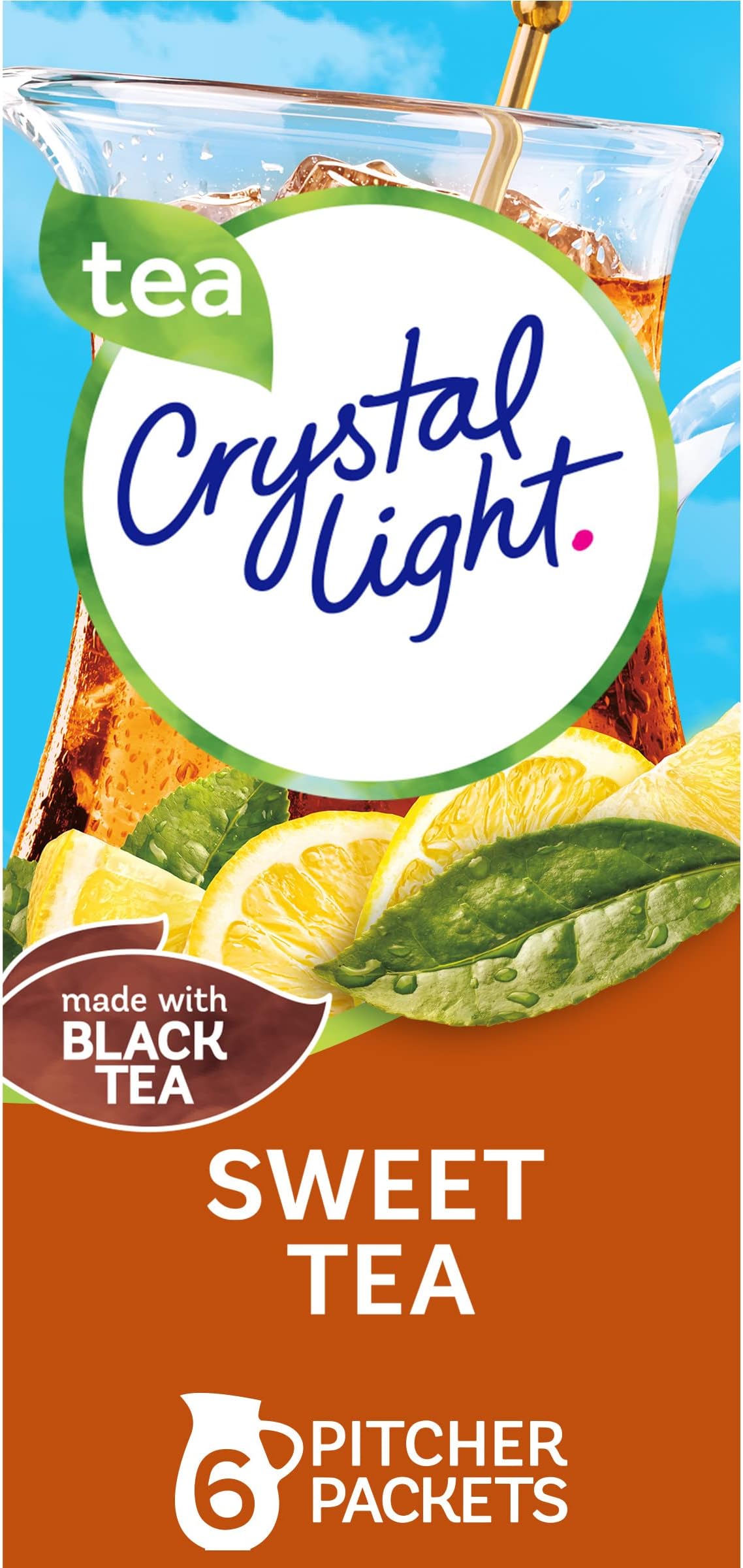 Amazon.com : Crystal Light Sweet Tea Naturally Flavored Powdered Drink ...