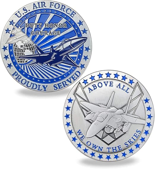 Amazon.com: Aomcisi U.S. Air Force Challenge Coin - USAF Armed Forces ...
