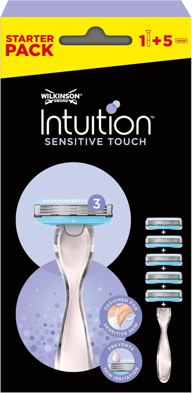 Wilkinson Sword Rasoio Intuition Sensitive Touch - Confezione con 1 ...