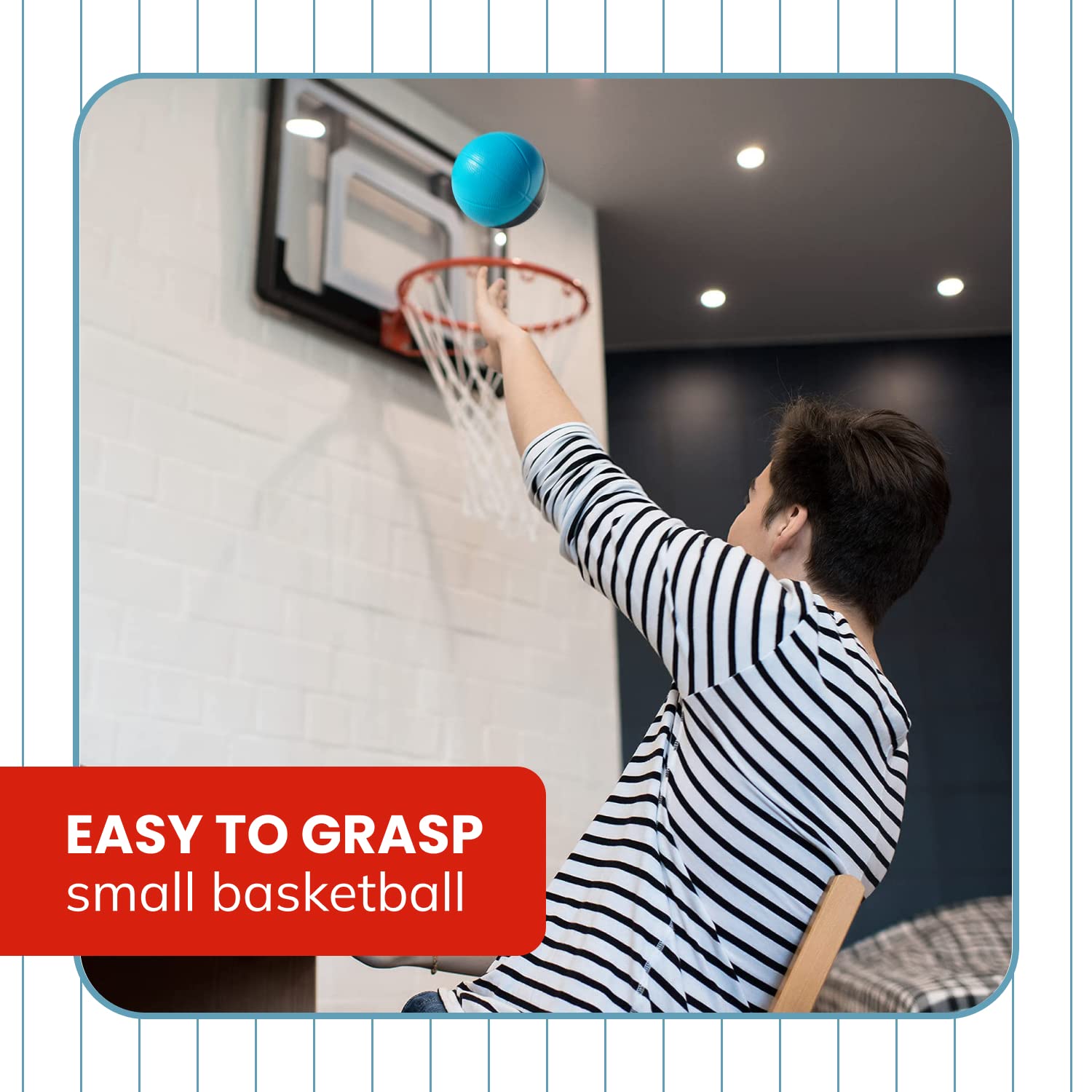 Poof Slinky 875 Poof 4 Inch Pro Mini Foam Basketball