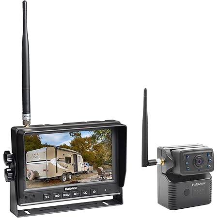 Amazon.com: Haloview MC5111 5'' 720P HD Digital Wireless Backup Camera ...