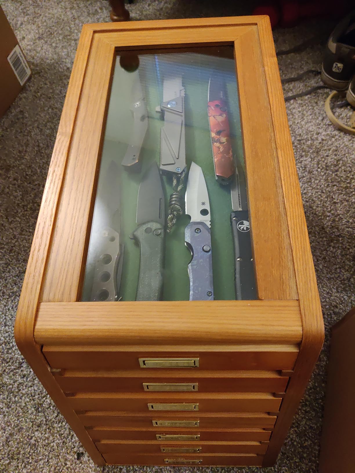 $15/mo - Finance CASTLECREEK Collector's Cabinet Display Case for ...