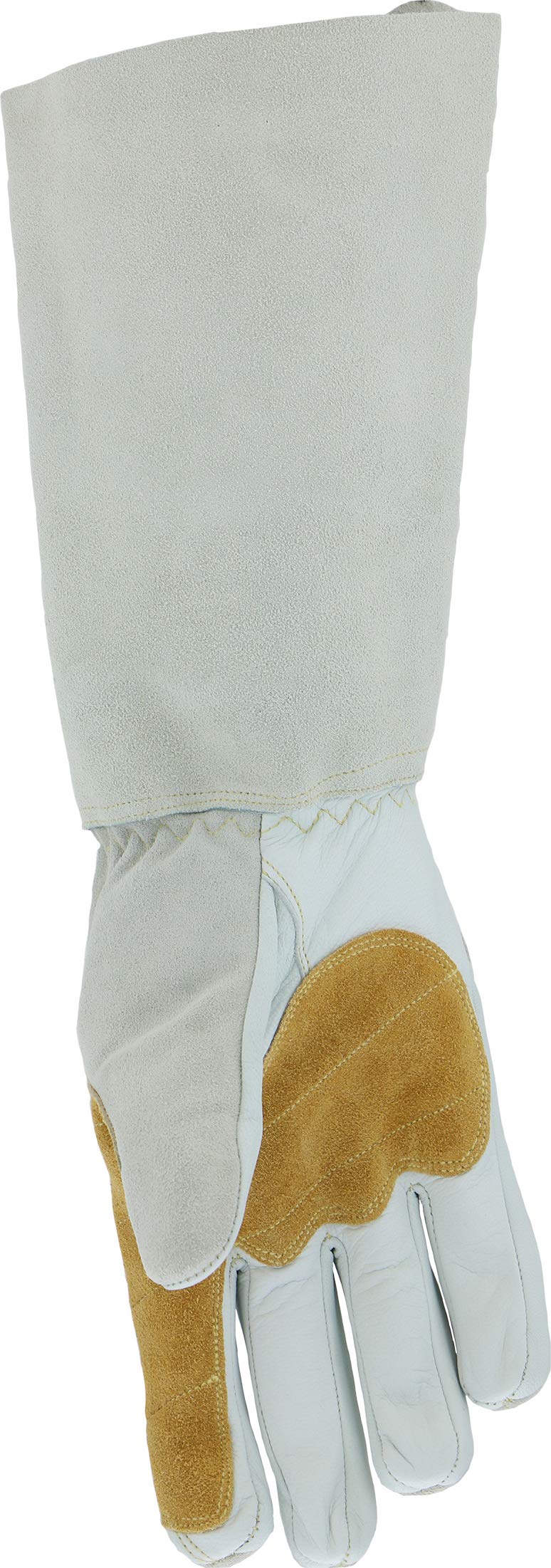 Snapklik.com : IRONCAT 9072 Premium Split Goatskin Leather Gloves Gray ...