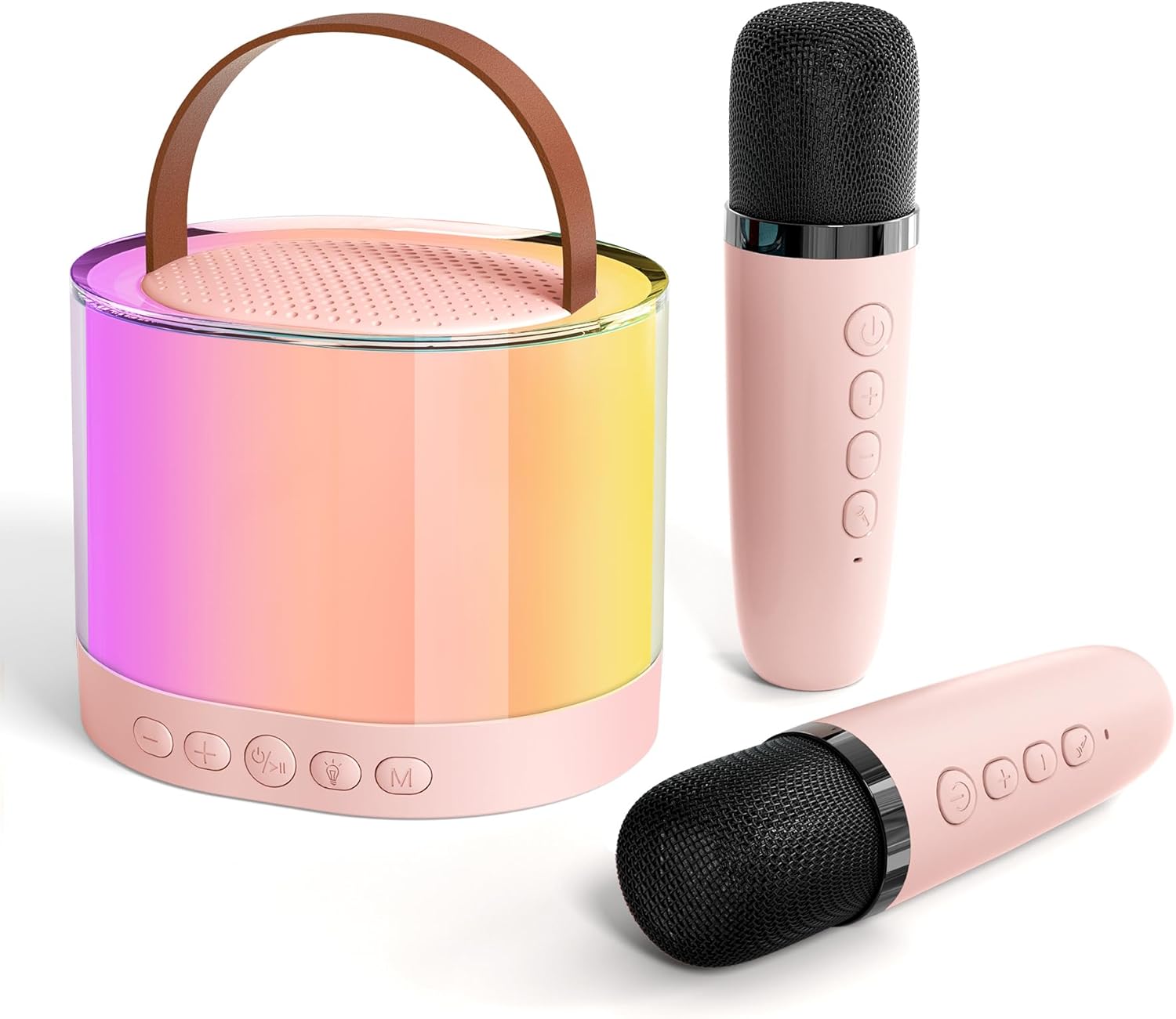 Amazon.com: sylvwin Mini Karaoke Machine for Kids,Portable Bluetooth ...