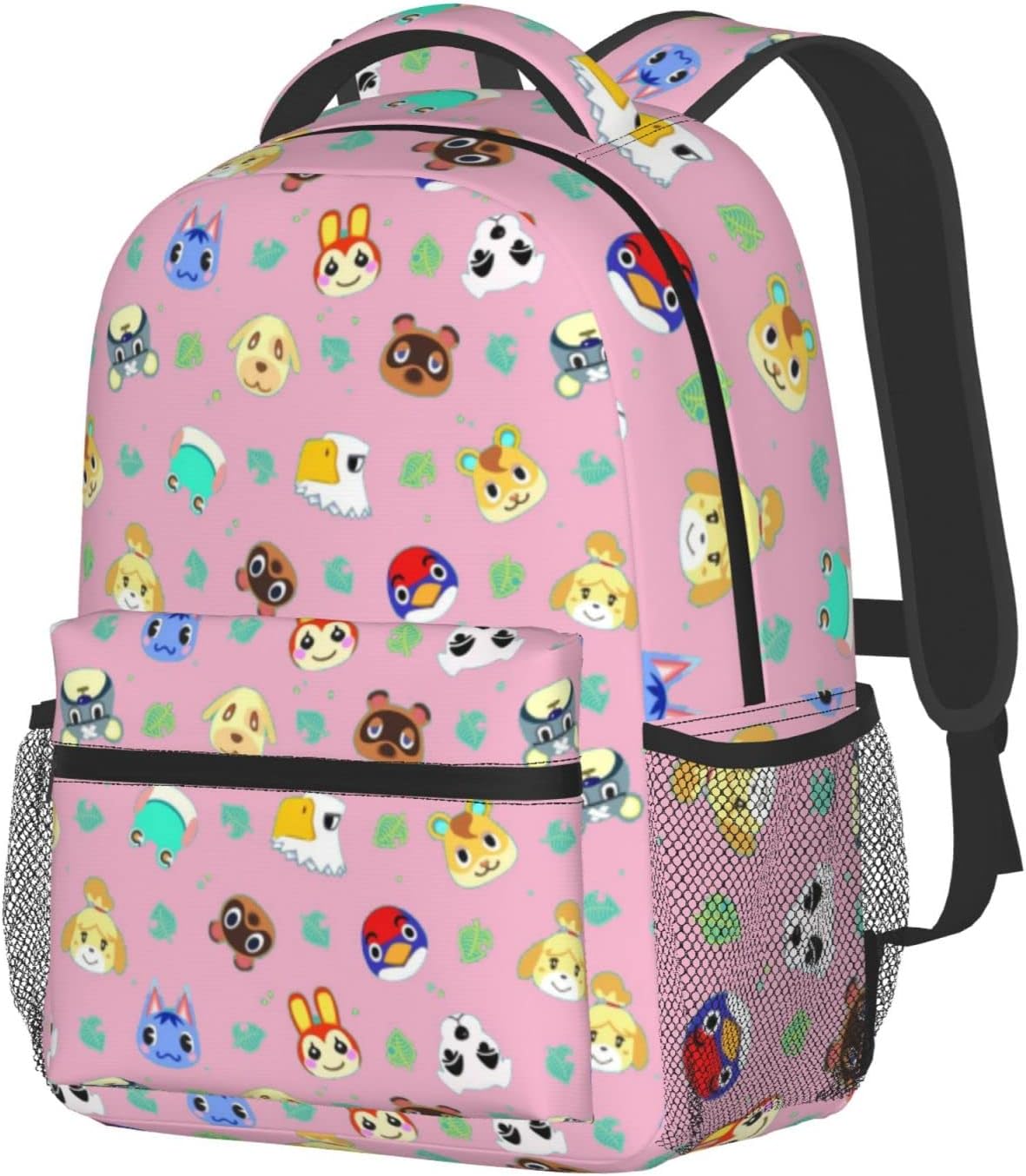 Amazon.com | Nintendo Animal Crossing Kids 16 Inch School Backpack (One ...