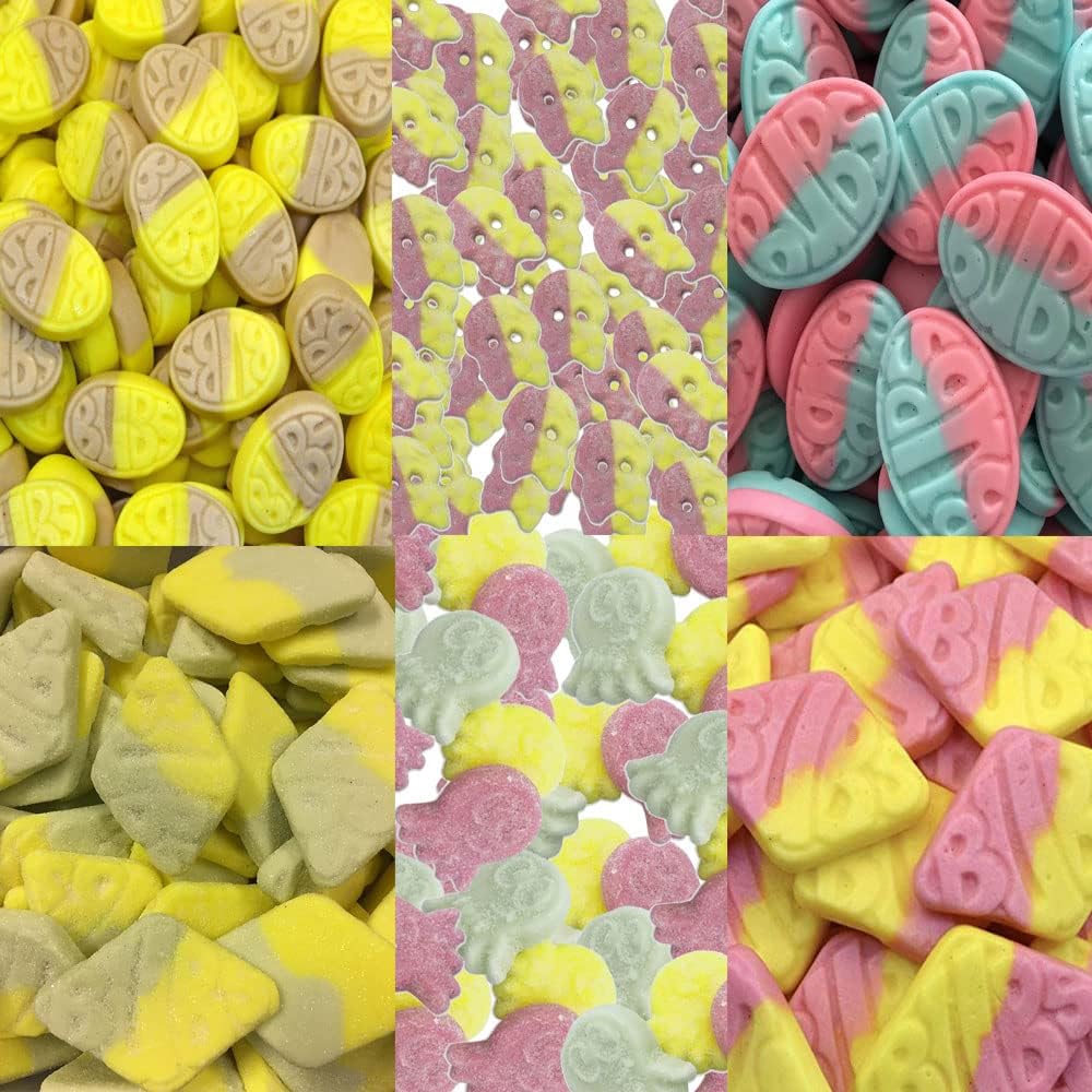 The Sweet Pack® Bubs Vegan Sweet Assortment (1kg) : Amazon.co.uk: Grocery