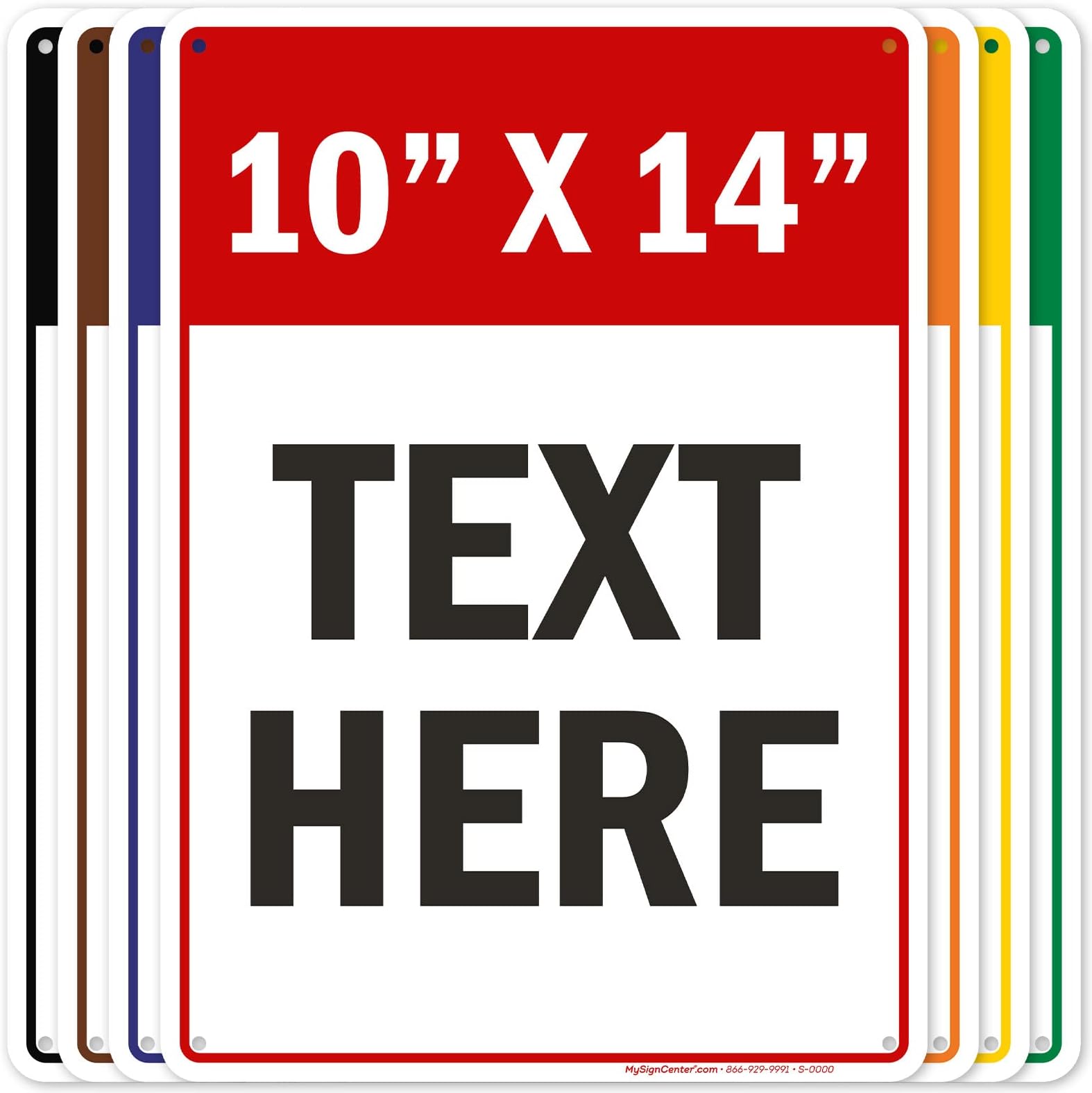 Amazon.com: Custom Safety First Sign, OSHA Sign, 10x7 Inches, Rust Free ...