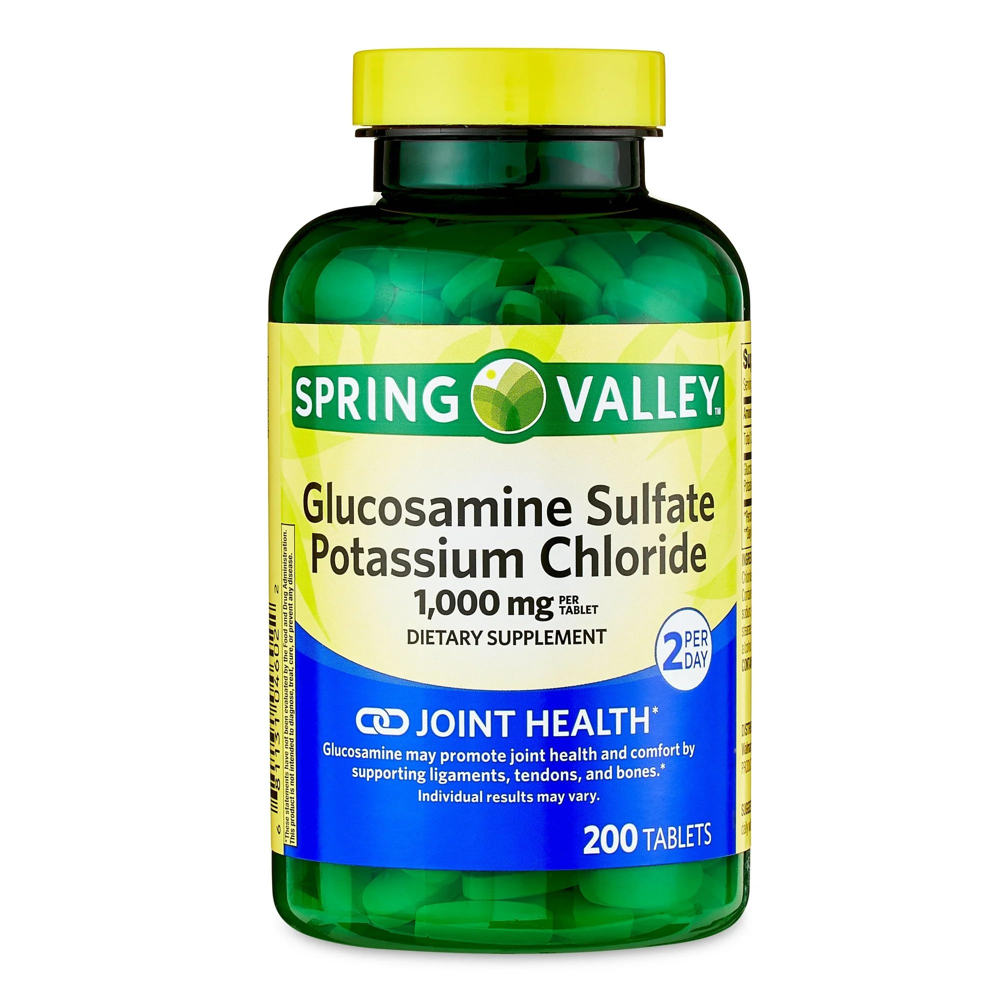 Amazon.com: Spring Valley Glucosamine Sulfate Potassium Chloride ...