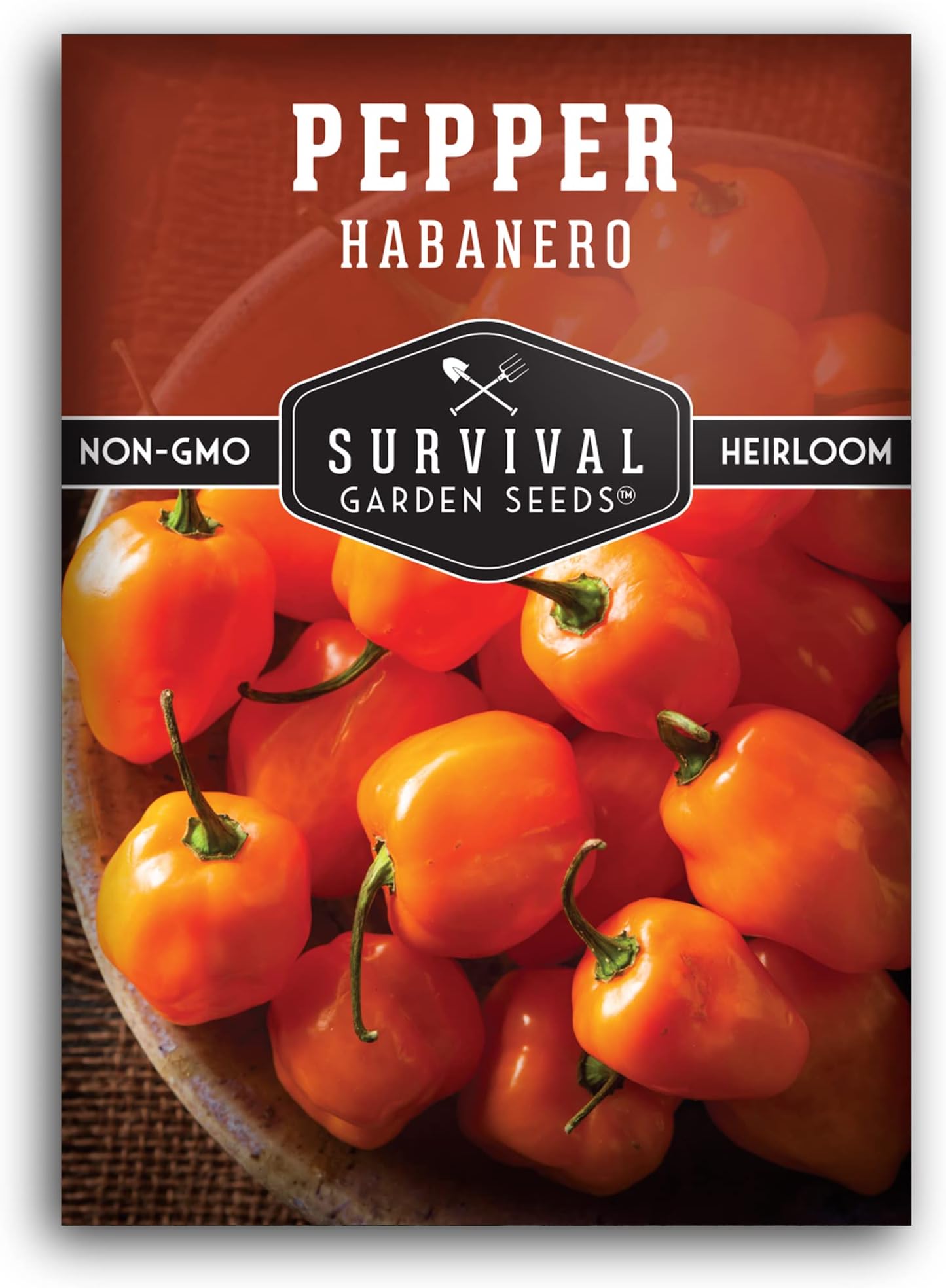 Amazon.com : Sow Right Seeds - Habanero Orange Pepper Seeds for ...