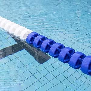 Amazon.com : Divider Buoy,Pool Divider,Floating Pool Lane Divider 30 Ft ...
