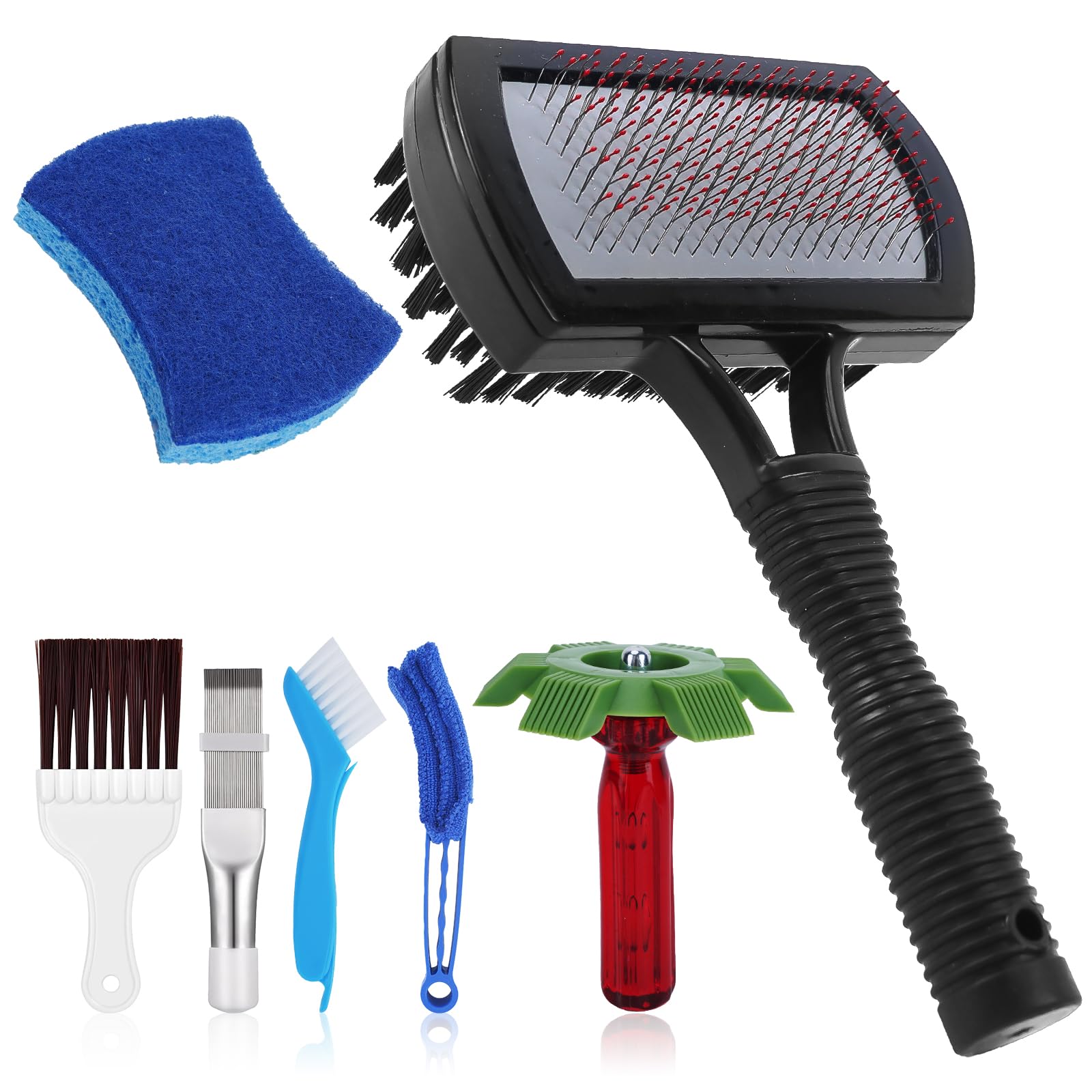 Amazon.com: Aufind 7 PCS Different Air Conditioner Fin Cleaner kit ...