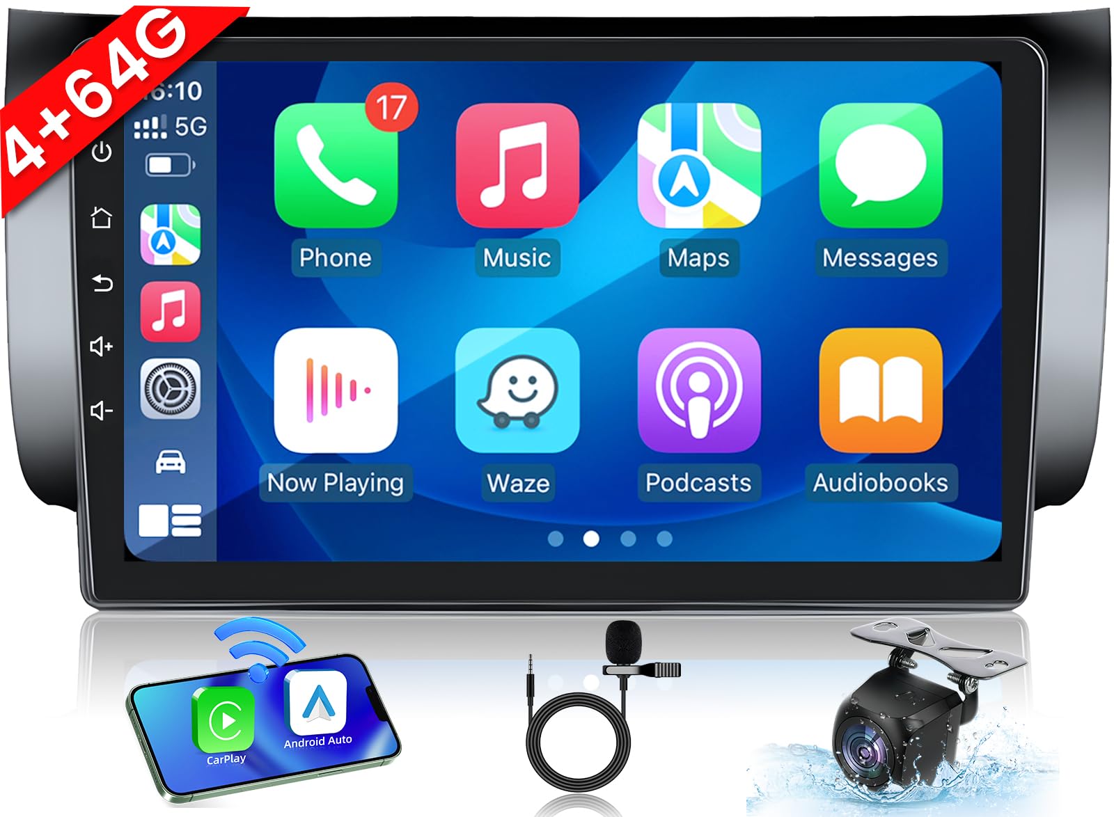 Amazon.com: Car Radio Stereo for Nissan Sentra 2013-2017: Upgrade 8 ...