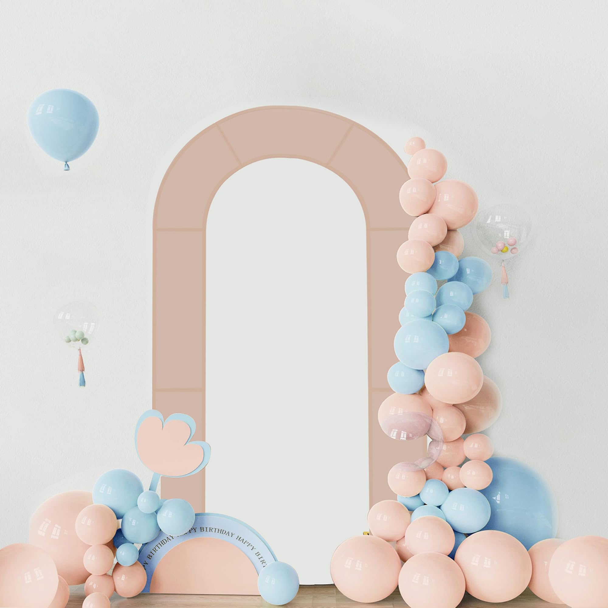 Snapklik.com : ZpigToor Double Arch Backdrop Stand Metal Open Arch ...