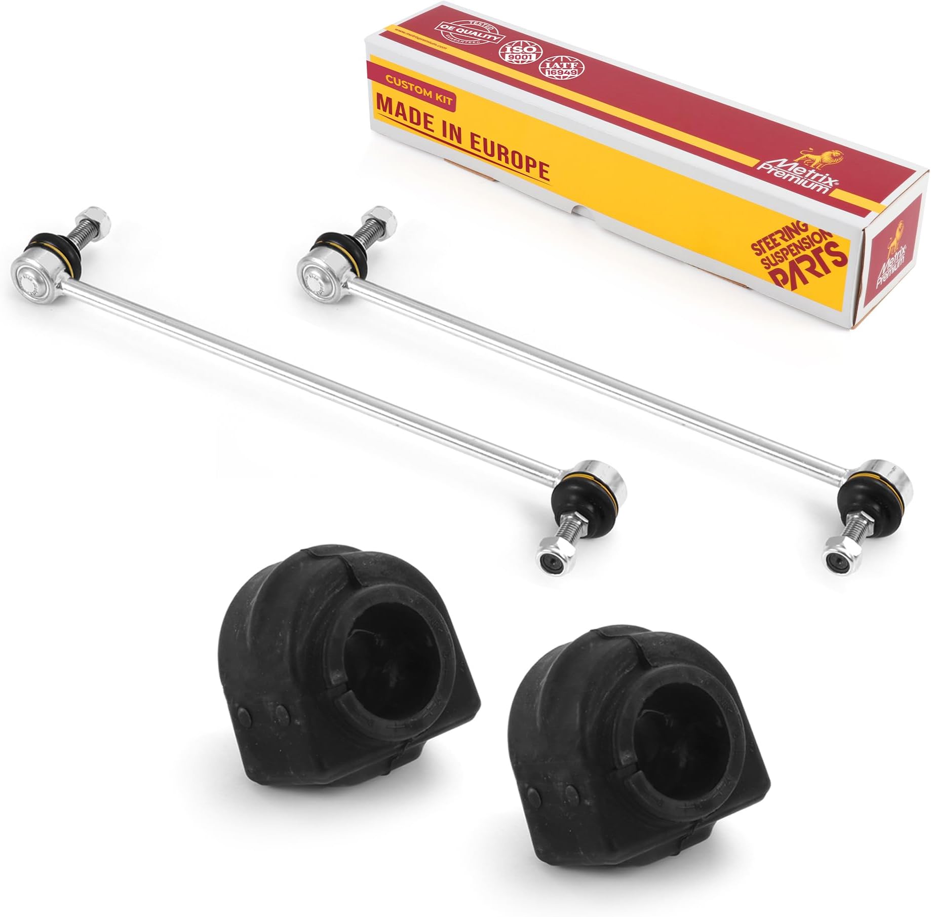 Amazon.com: Metrix Premium Chassis Parts - 4 PC L/R Front Sway Bar ...