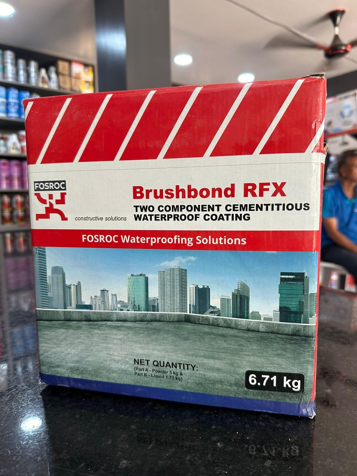 Fosroc Brushbond RFX Waterproofing Chemical : Amazon.in: Industrial ...