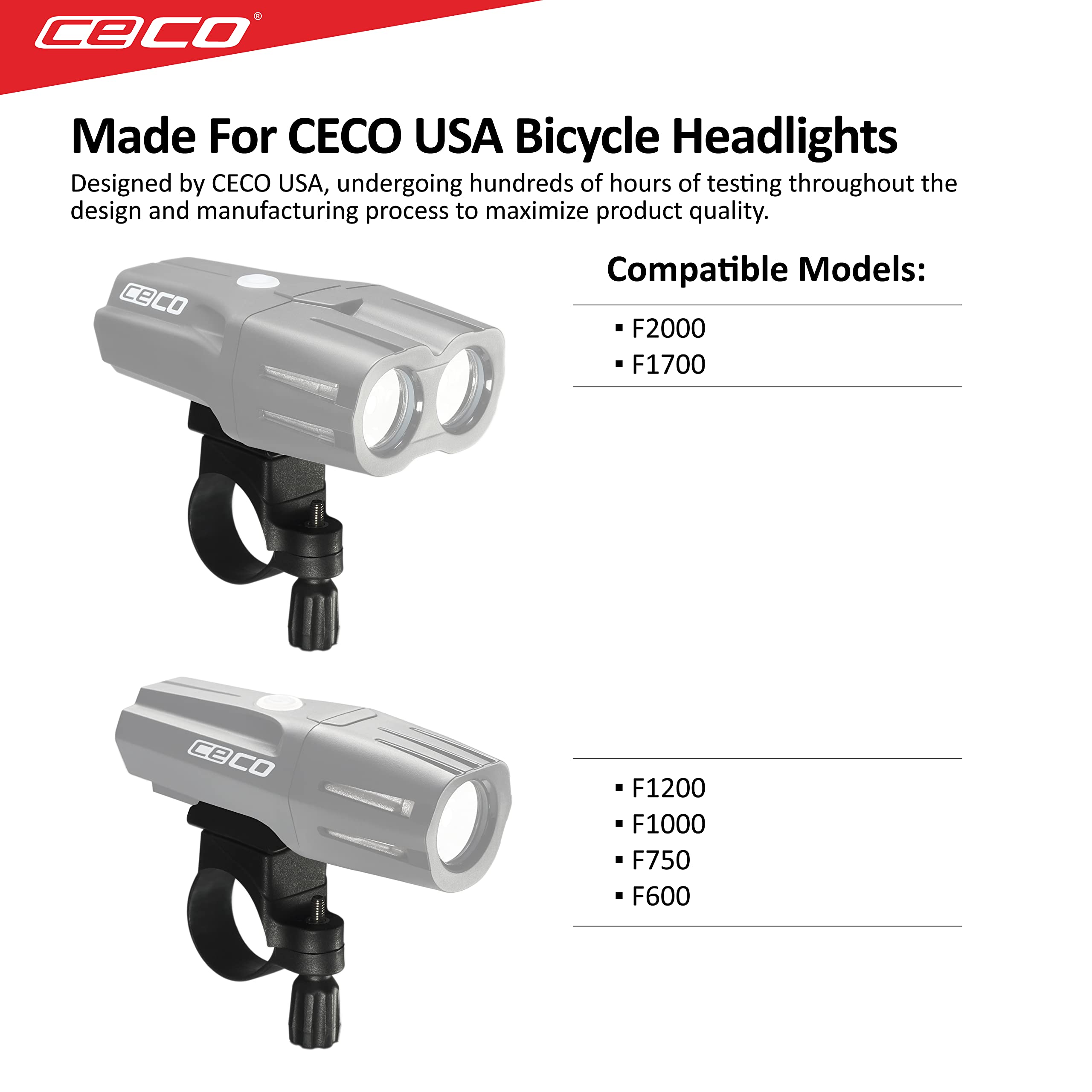 Snapklik.com : USA: Headlight Handlebar Mount Heavy Duty Hard Mount ...