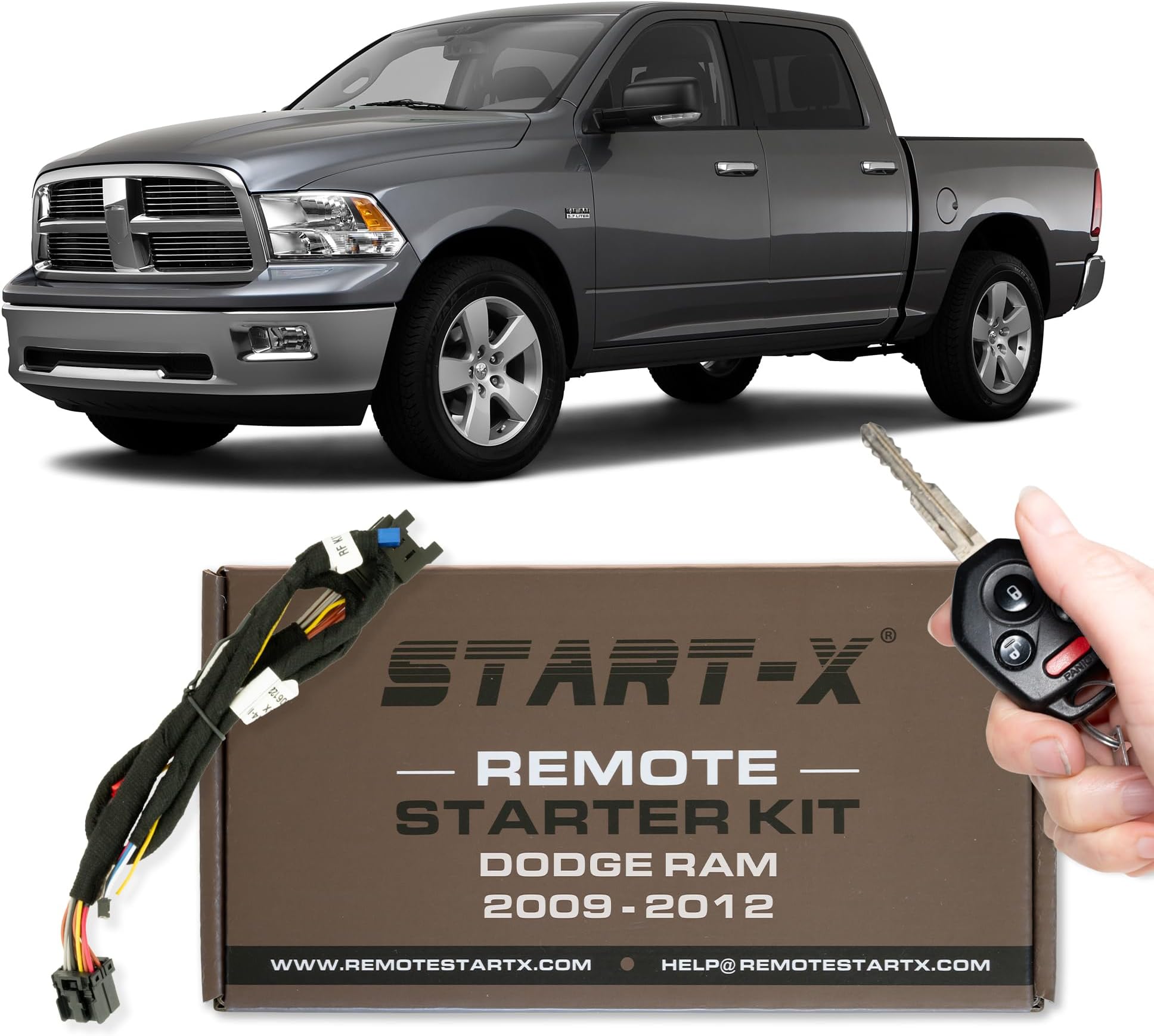 Amazon.com: Start-X Remote Starter Kit for RAM 2500/3500 (2019-2024 ...