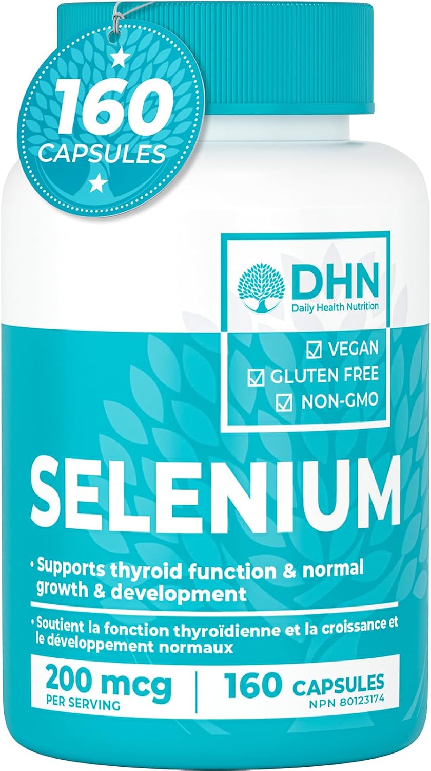 Extra Strength Max Absorb Selenium Glycinate 200 mcg | 160 Capsules ...