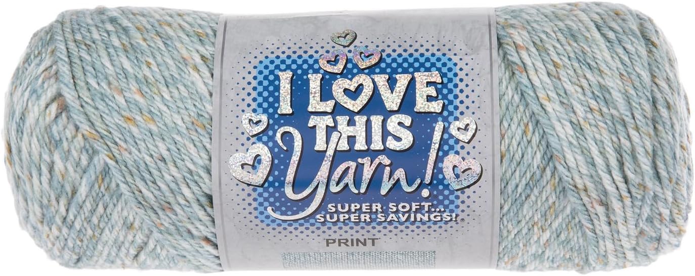 Amazon.com: Hobby Lobby I Love This Yarn 4 - Medium Acrylic Yarn for ...