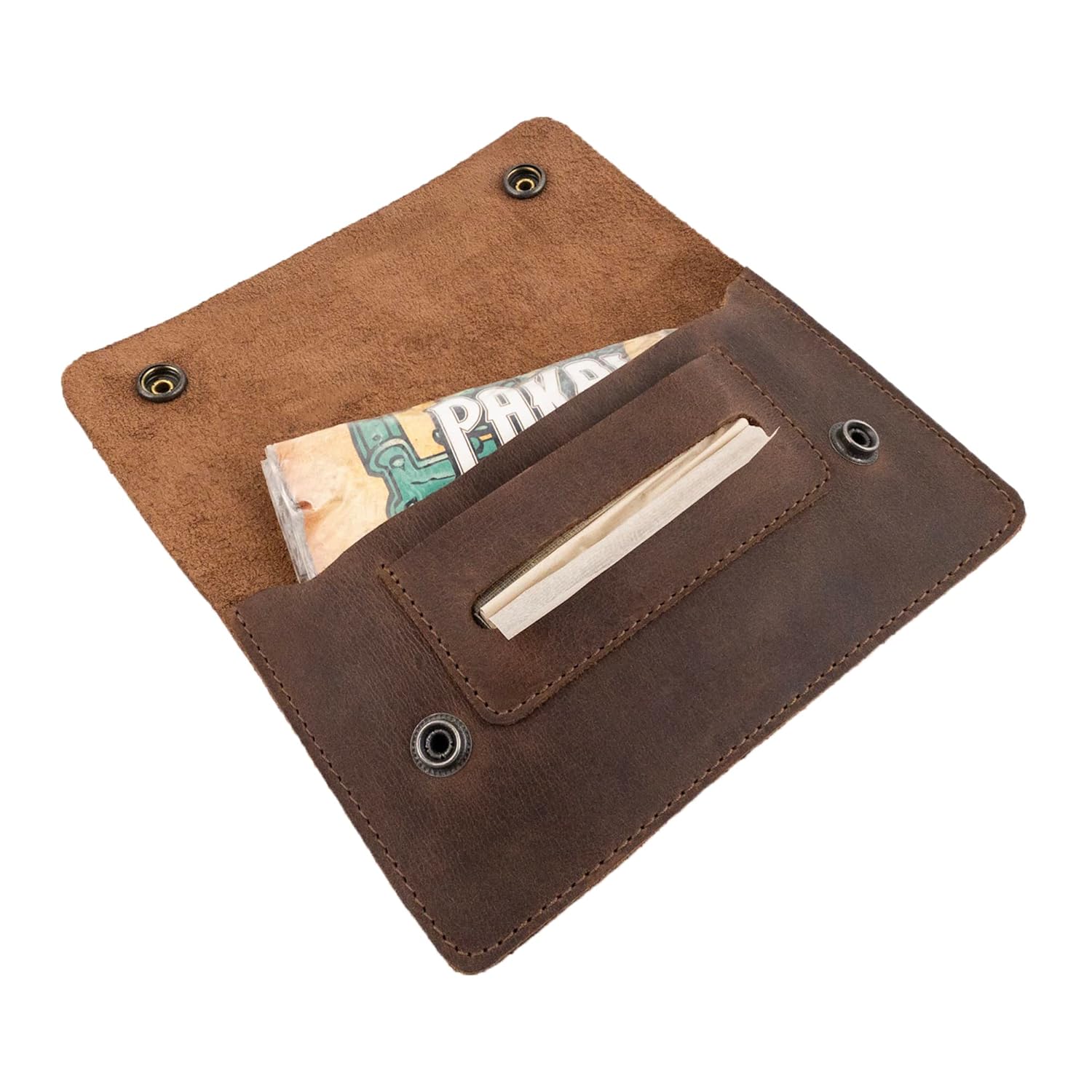 Amazon.com: Hide & Drink, Flat Tobacco Pouch, Smoking Case, Classic ...