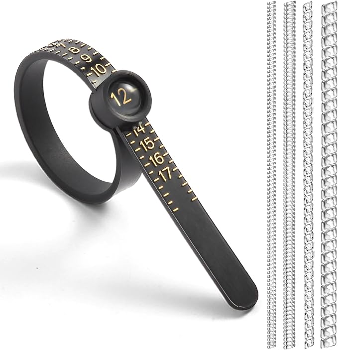 Amazon.com: Ring Sizer Measuring Tool, Ring Adjuster for Loose Rings ...