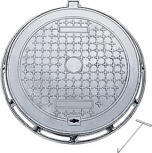 Amazon.com: Recessed Manhole Cover and Frame, Ductile Iron Septic Tank ...