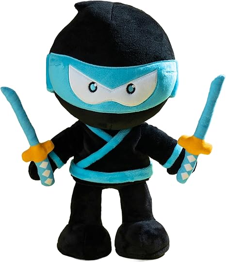 Amazon.com: NINJA KIDZ TV Official Merch, Posable Plushie, Spy Ninja ...