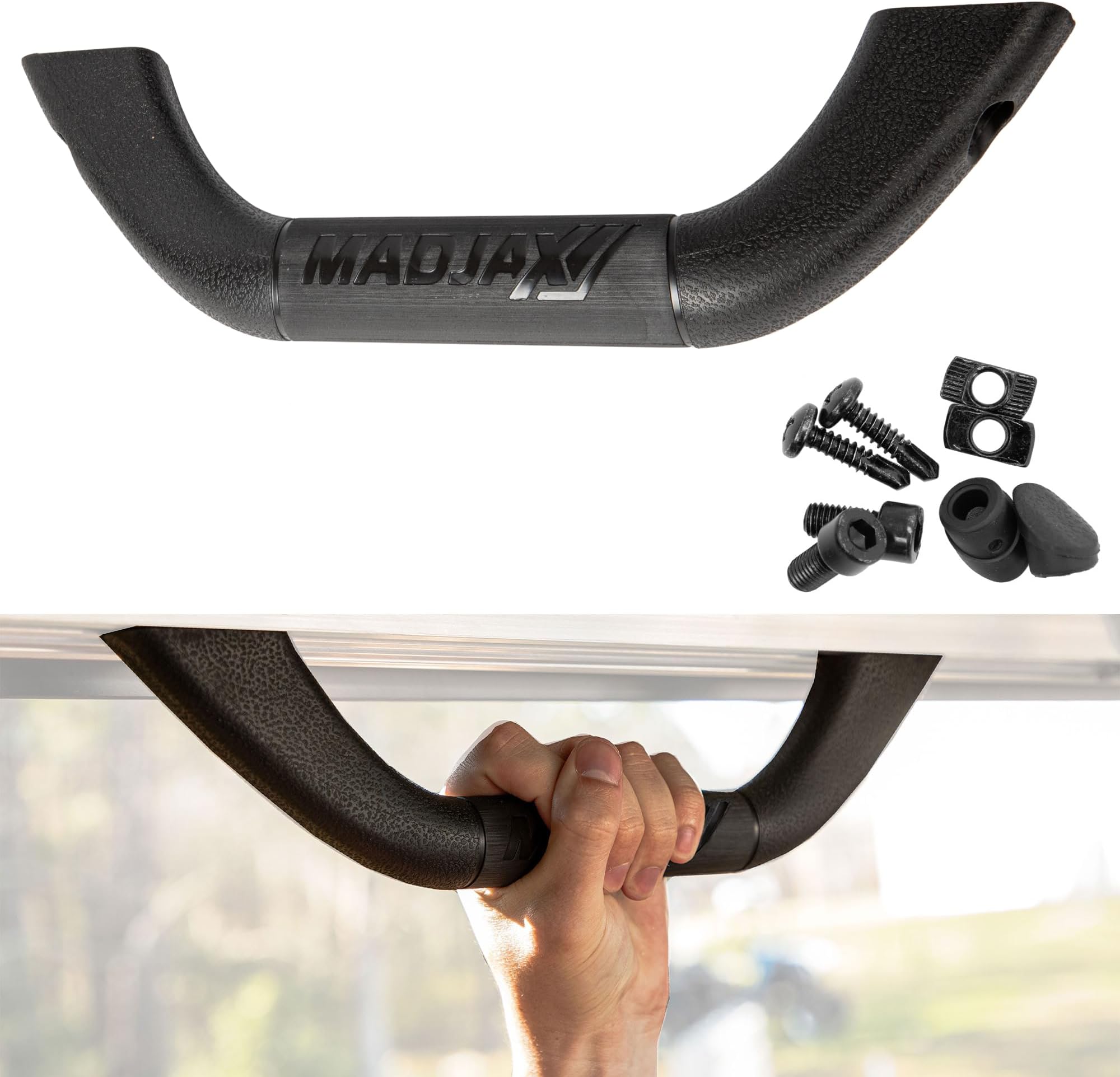 Amazon.com: Steel Grab Handle with Grip for Utility Vehicles (UTV) and ...